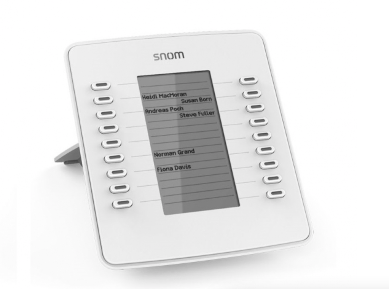 Snom D7 Expansion module for snom 7XX (Black / Grey) - MM Technology ...